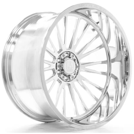 24x14 AXE Offroad AF7 Forged Fully Polished (Full Forged) (* May Require Trimming) 8x170 -76mm